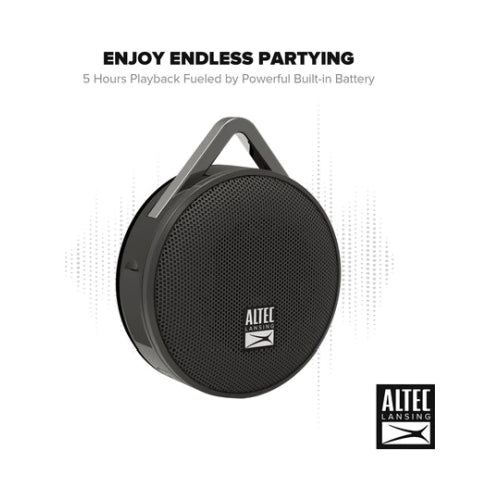 Altec Lansing Orbit Go Bluetooth Speaker Black - Ecity Electronics